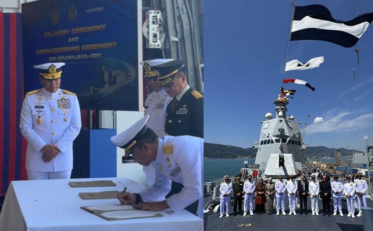 TNI AL Perkuat Armada Dengan KRI Brawijaya-320, Kapal Fregat Baru Dari ...