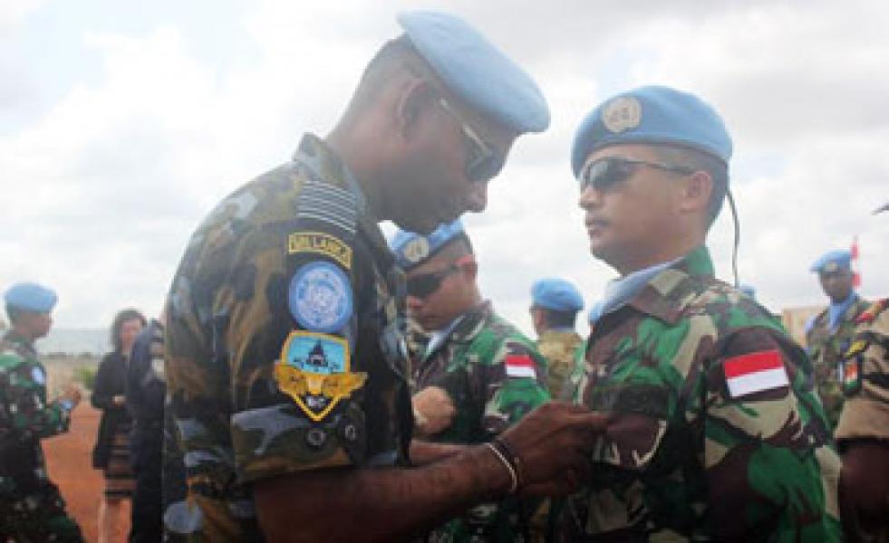 200 Prajurit TNI Terima Medali PBB di Afrika